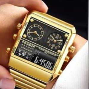 Accessories | New Gold Luxury Digital Watch | Poshmark